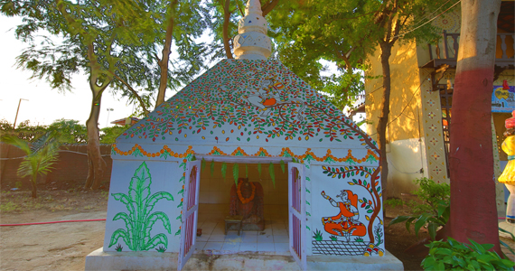 Hanuman mini temple - Motel The Village
